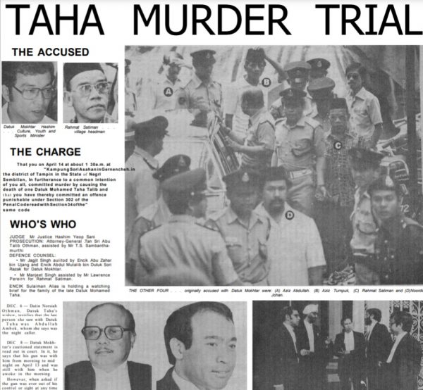 Ex-minister pardoned for 1982 murder dies | MalaysiaNow